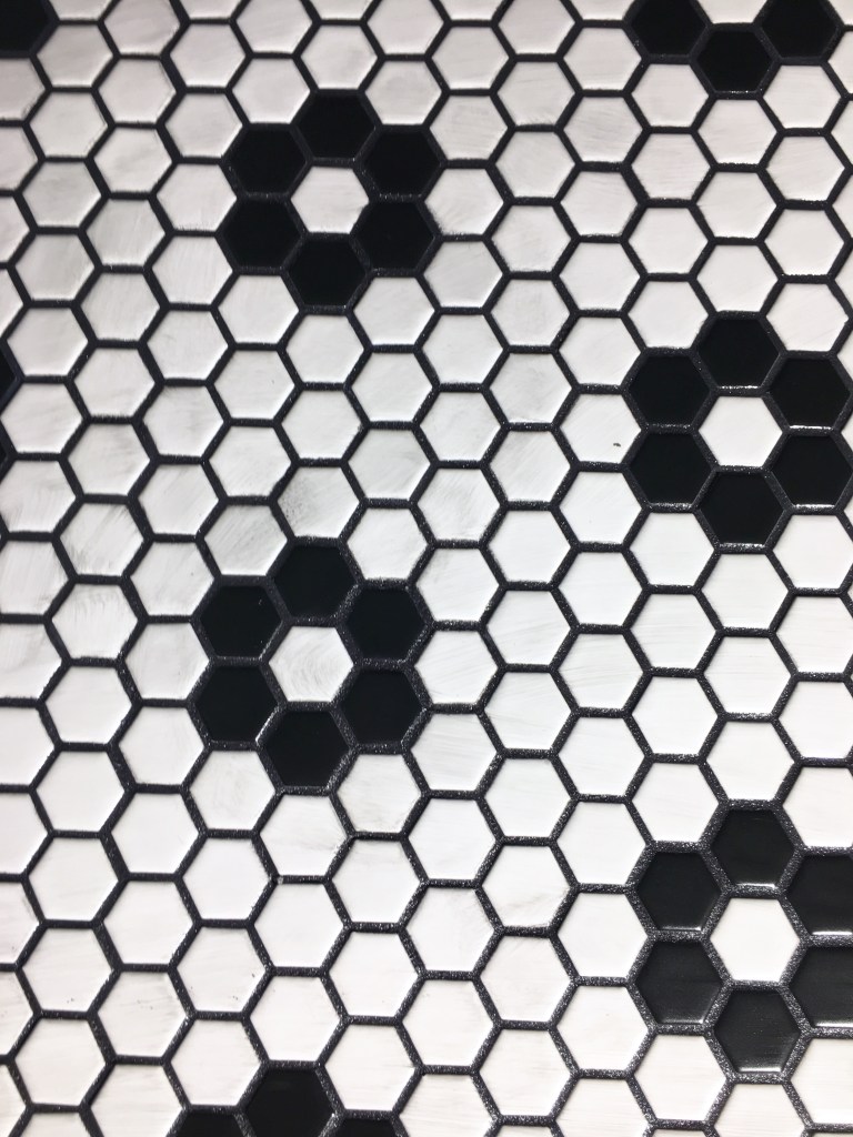 Laying 1″ Hex Tile in the Bathroom – Land of Laurel