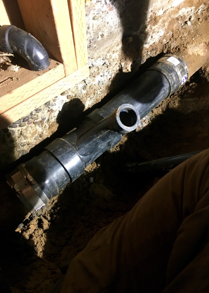 Unexpected Plumbing Repairs: Cutting Cast Iron Pipe and Repairing the ...