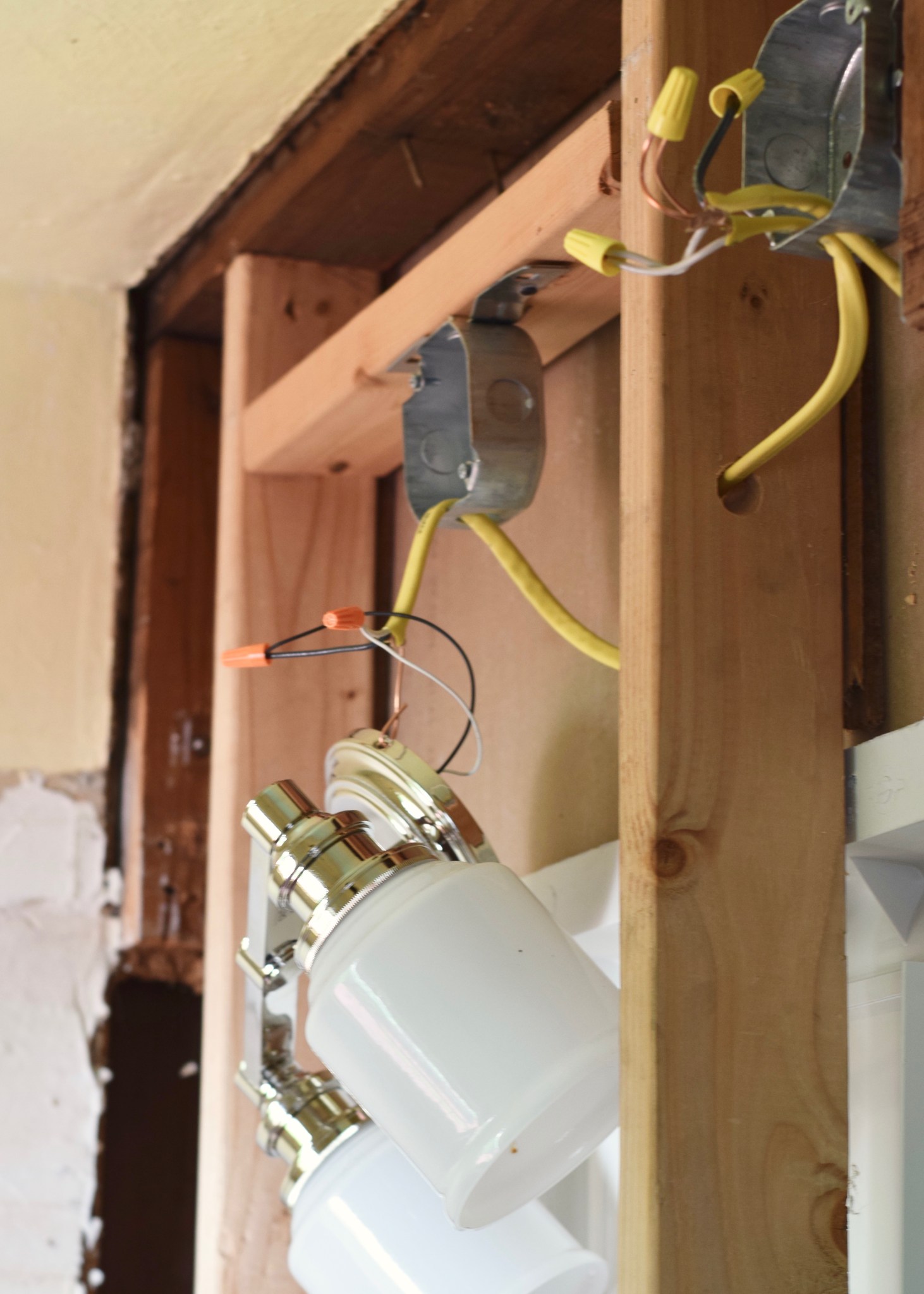 One Room Challenge: Week Two – Electrical & Drywall – Land of Laurel